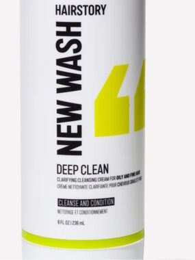 Hairstory | Other | Hairstory New Wash Deep Clean 8oz Refillable Bottle ...